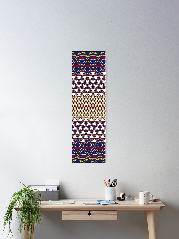 "Traditional African Pattern" Poster for Sale by Groenendijk | Redbubble