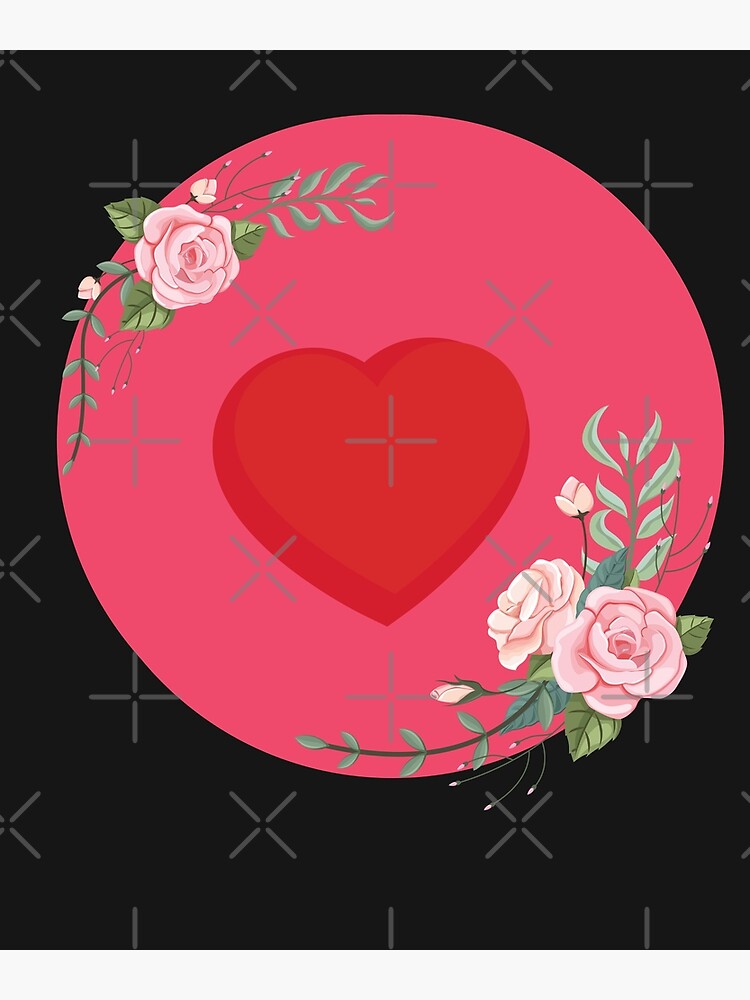 "Emoji Coeur rose pastel, Pastel pink heart emoji floral, flower rose ...