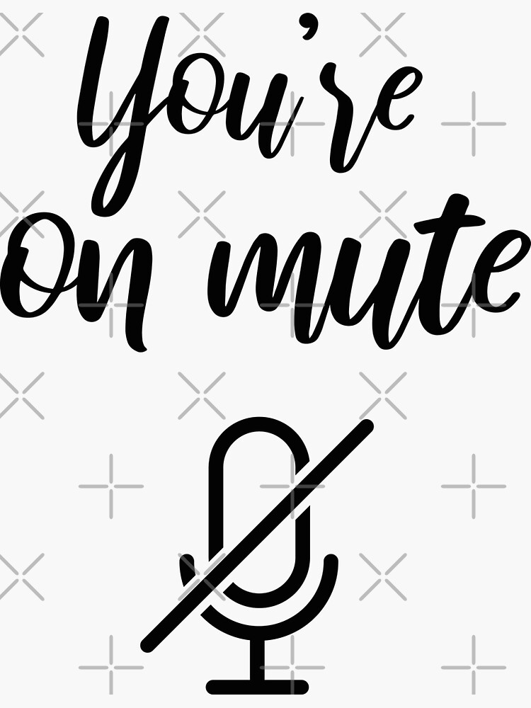 "You're on Mute, Funny Gift for Coworker and Colleagues, Remote ...