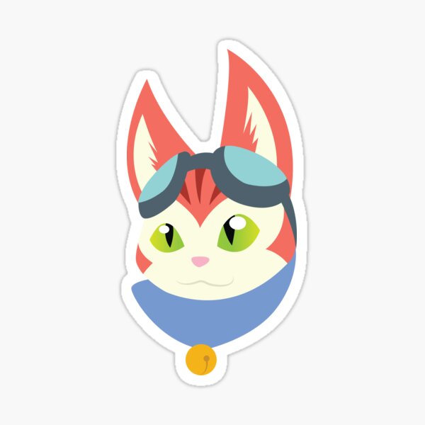 "Blinx The Time Sweeper" Sticker for Sale by Kimmorz | Redbubble