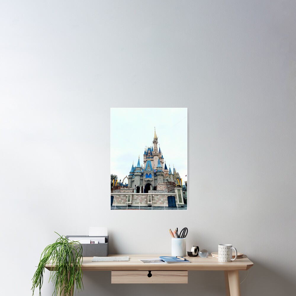 "cinderella castle" Poster by marysuz | Redbubble