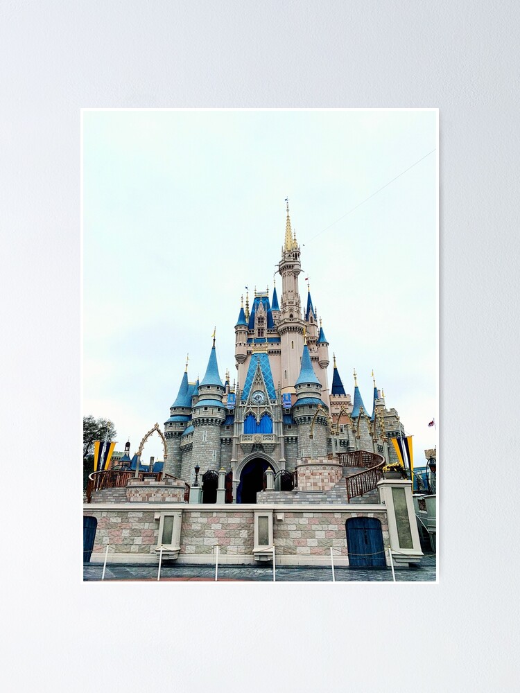 "cinderella castle" Poster by marysuz | Redbubble