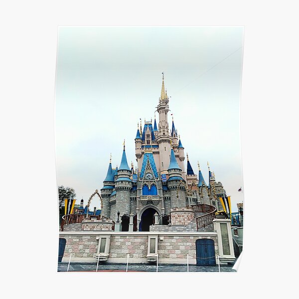 "cinderella castle" Poster by marysuz | Redbubble