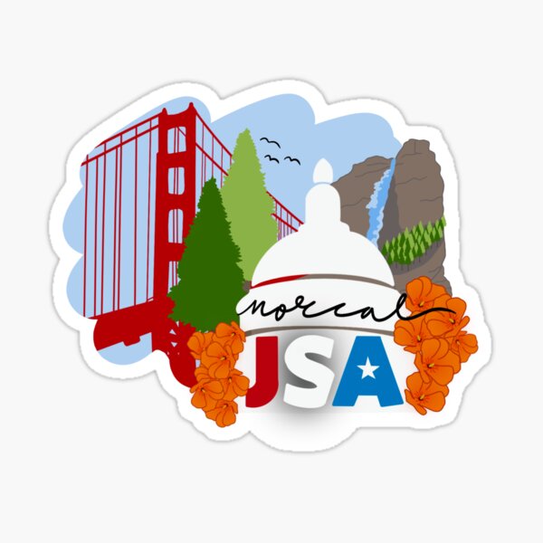 "JSA Logo" Sticker for Sale by NorCalJSA | Redbubble