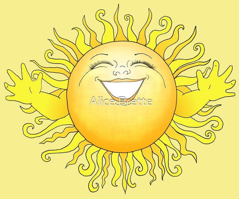 "Sunshine Hugs" by Alice De Vere | Redbubble
