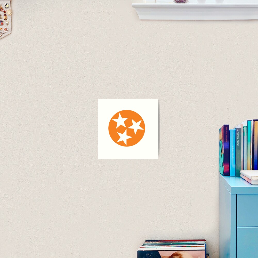 "Tennessee Orange Tristar" Art Print for Sale by davisluna15 | Redbubble