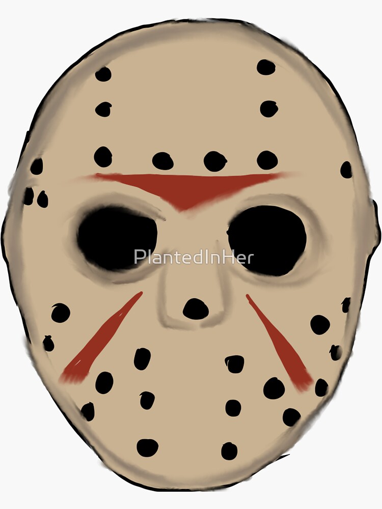 "Jason Killer Mask (Halloween Collection)" Sticker for Sale by ...