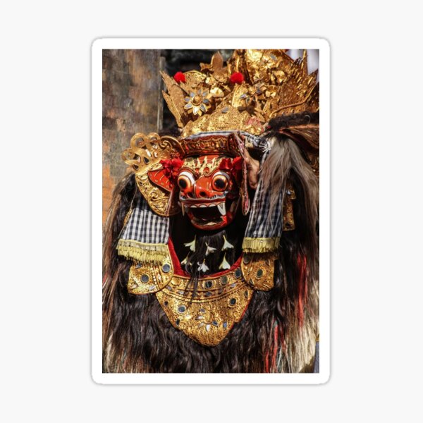 "The Leak Barong Bali" Sticker for Sale by justfor-mom | Redbubble