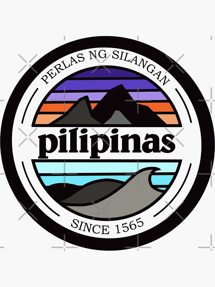"PILIPINAS PERLAS NG SILANGAN PHILIPPINES" Sticker for Sale by aydapadi ...