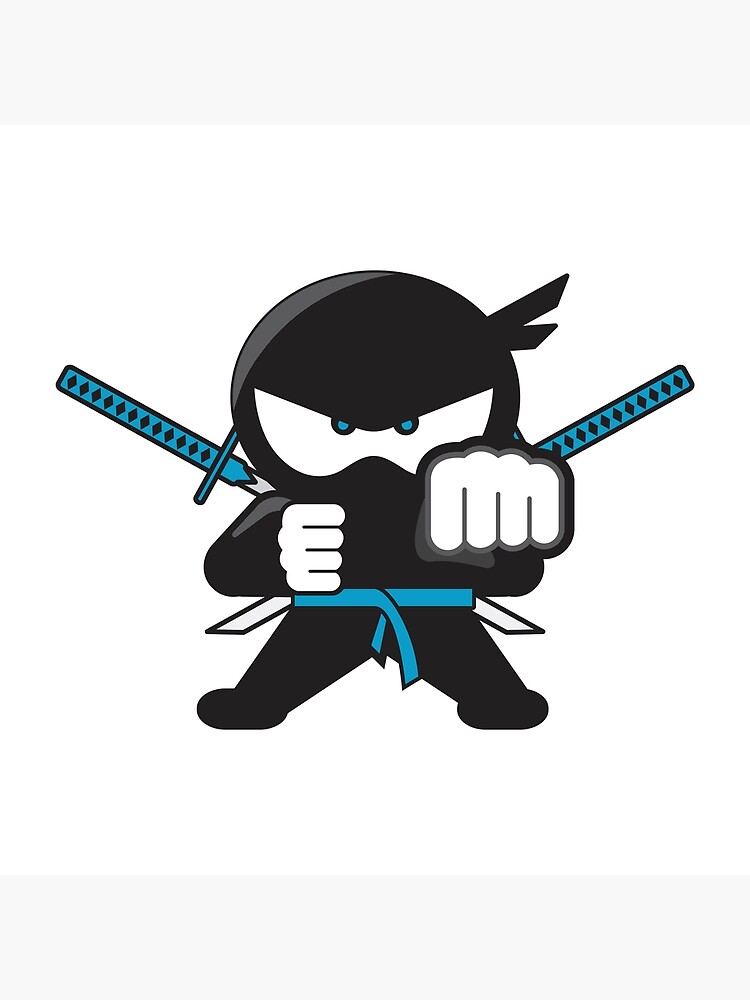 "Ninja Punch" Poster for Sale by NinjaBros | Redbubble