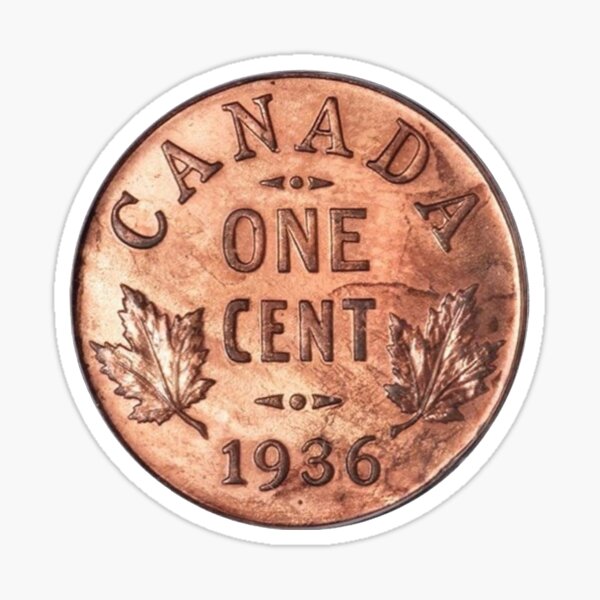 "Penny" Sticker by chuckleharski | Redbubble