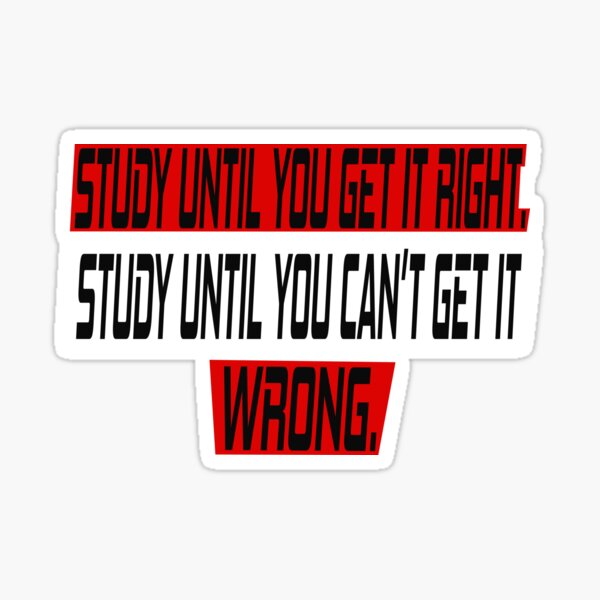"Quiz Test Quote" Sticker for Sale by Fashimation20 | Redbubble