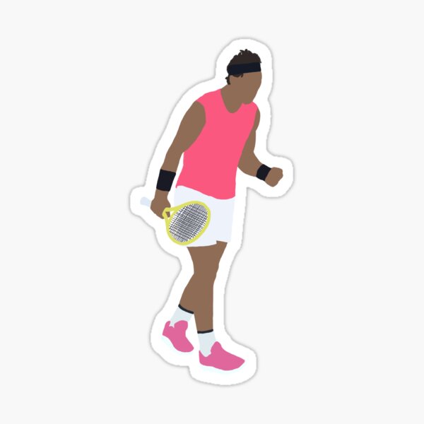 "Rafael Nadal - Illustration" Sticker for Sale by LewyQ92 | Redbubble
