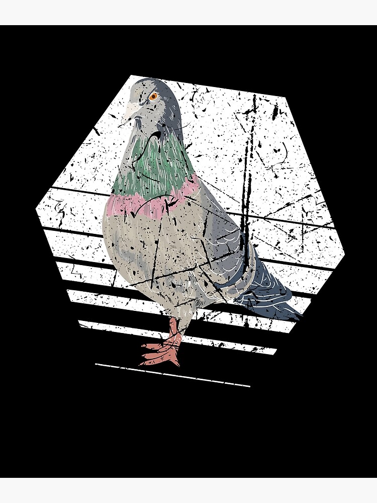 Vintage Pigeon Premium Matte Vertical Poster sold by Gökçe AkgüL | SKU ...