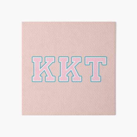 "Kappa Kappa Tau KKT Sorority Logo" Art Board Print for Sale by ...