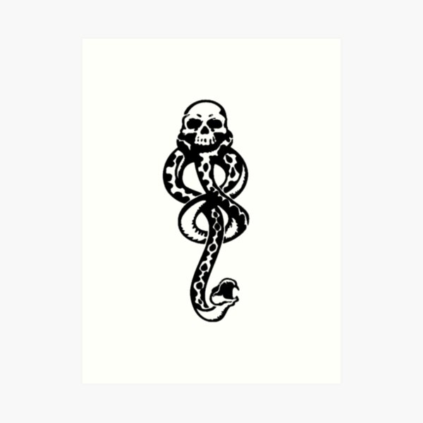 Death Eater Mark Wall Art | Redbubble