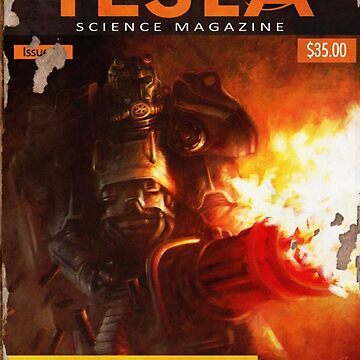 "Tesla Science Magazine Cover" Classic T-Shirt for Sale by ...