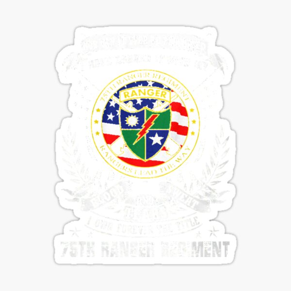 "75th ranger regiment" Sticker for Sale by Patriciashopk | Redbubble