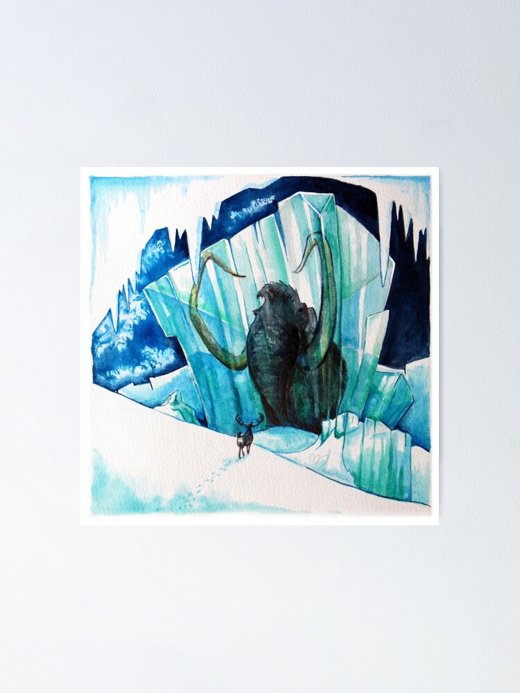 Póster «Mamut congelado» de Maudeux | Redbubble