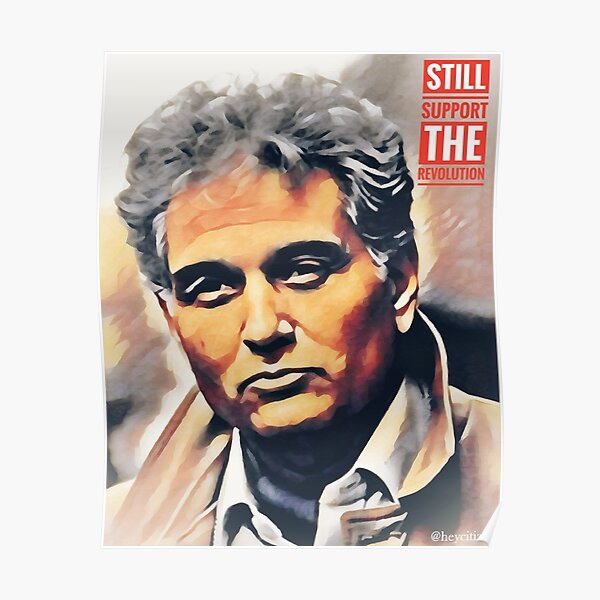 "Jacques Derrida" Poster by HeyCitizen | Redbubble