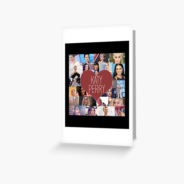 "I love Katy Perry - Katy Perry Collage" Greeting Card by EliGalvezxczi ...