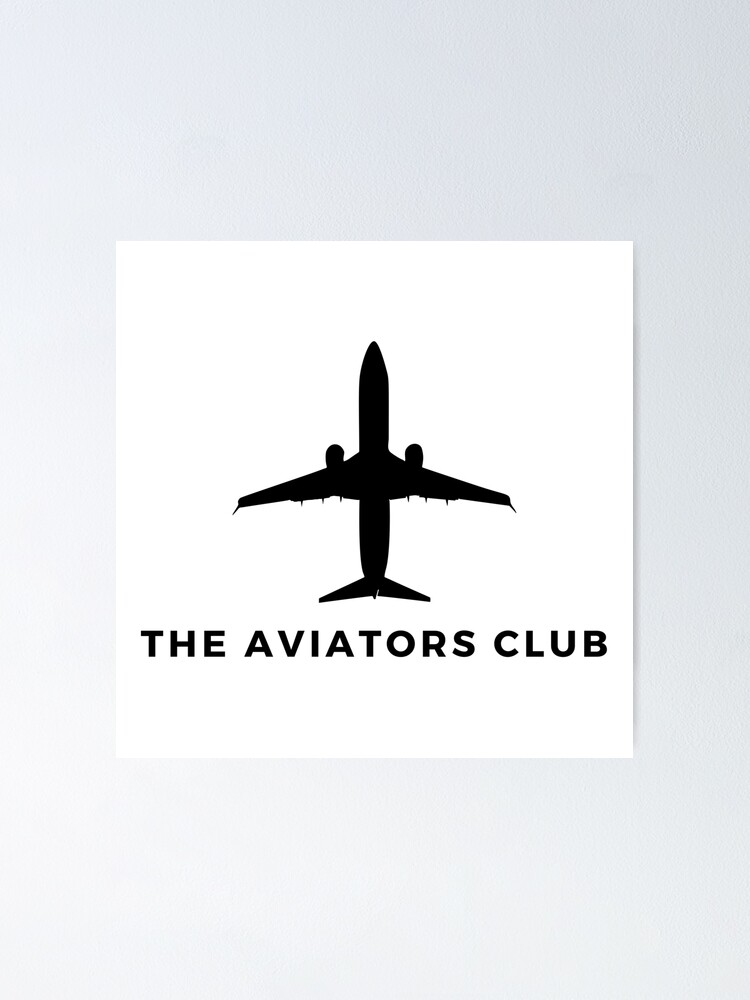 "The Aviators Club" Poster for Sale by jetmike | Redbubble