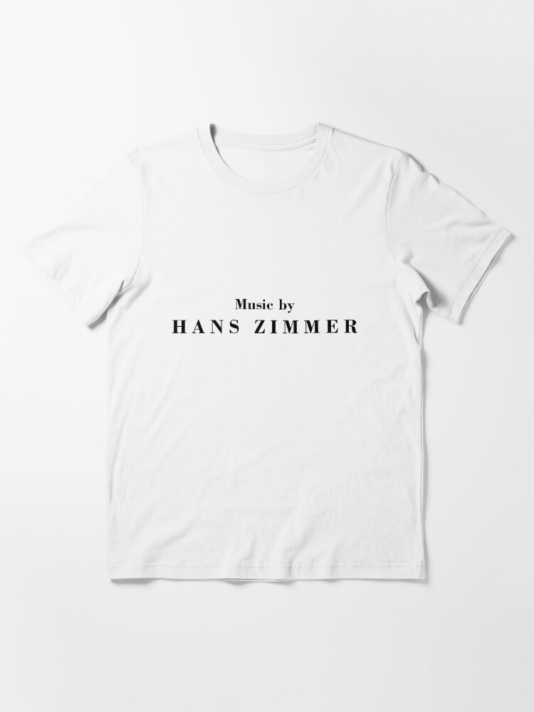 "Music by Hans Zimmer" T-shirt for Sale by ramib | Redbubble | music by ...