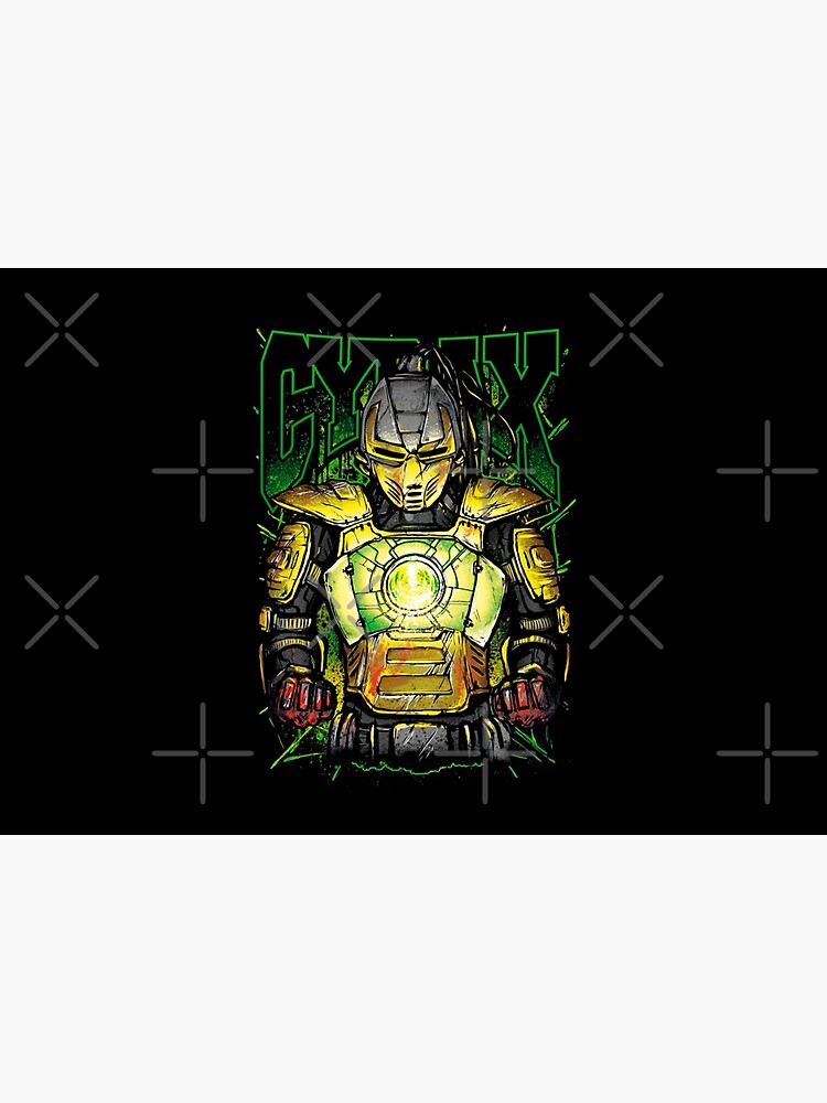 "Mortal Kombat Cyrax" Mask for Sale by Shinobi23 | Redbubble