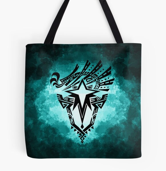 Stofftasche for Sale mit "Monster Hunter World: Iceborne - Logo" von ...