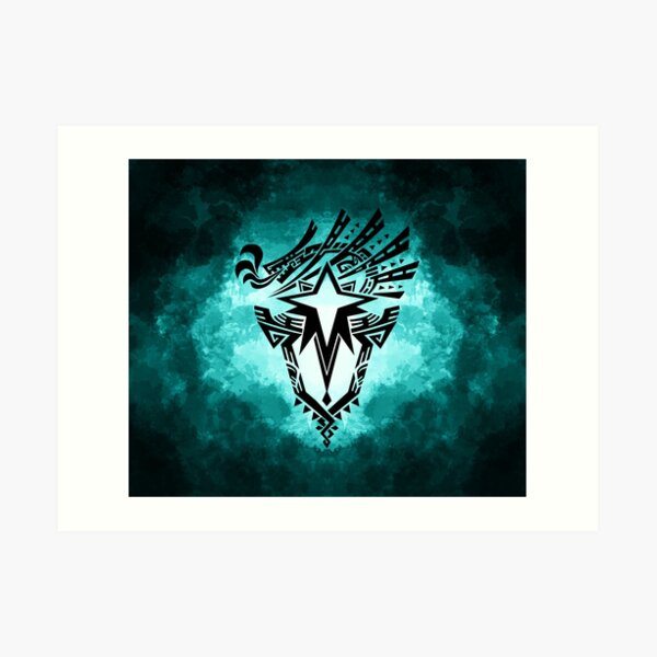 "Monster Hunter World: Iceborne - Logo" Art Print for Sale by ...