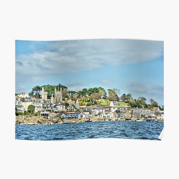 "Fowey" Poster by CatherineV | Redbubble