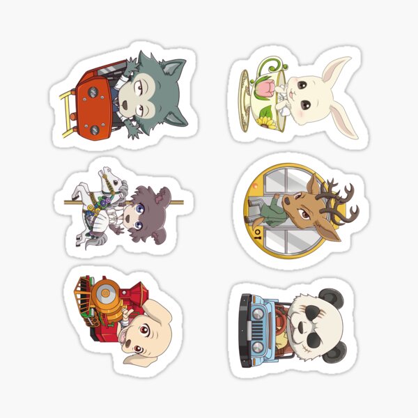 "Beastars Amusement Park Fanart Sticker Pack" Sticker for Sale by ...
