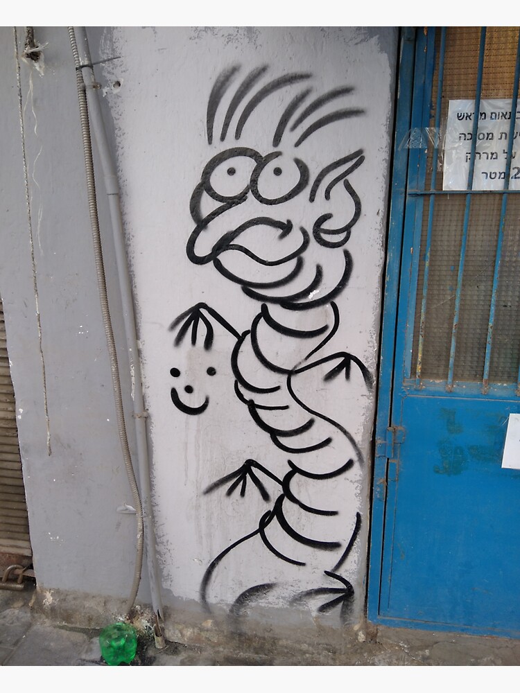 "Graffiti Street art worm" Sticker for Sale by MyStreetArts | Redbubble