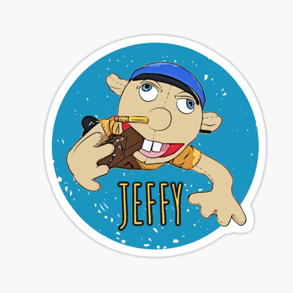Jeffy Puppet Stickers | Redbubble
