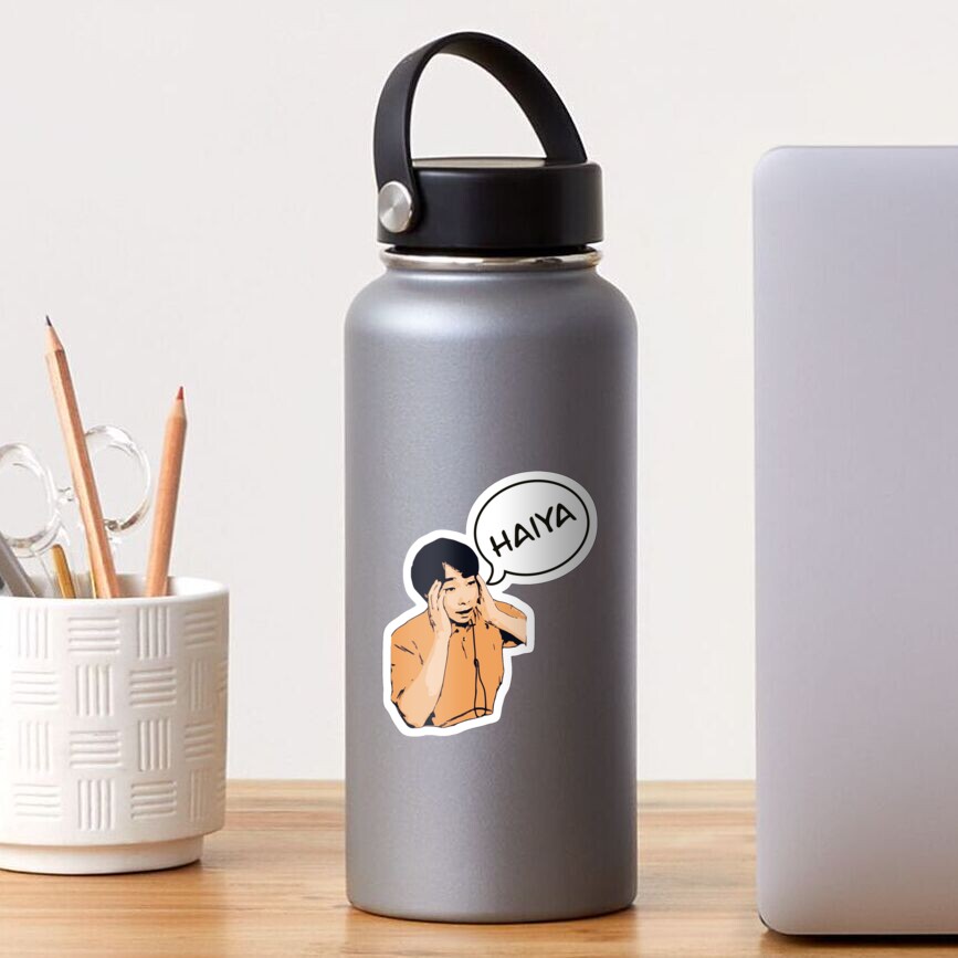 "Uncle Roger Haiya meme sticker" Sticker for Sale by bodimchev | Redbubble