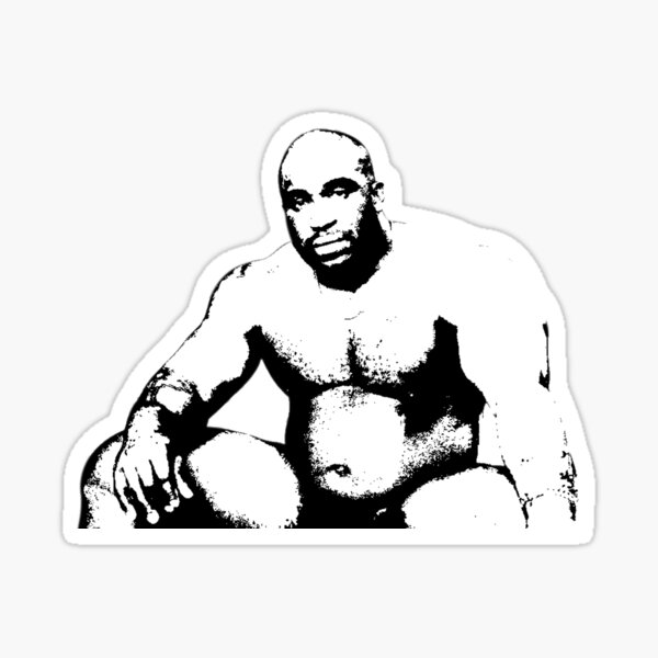 "Barry Wood ( Naked Guy Sitting on a Bed ) " Sticker for Sale by ...
