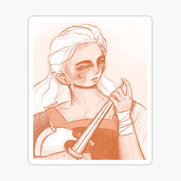 "Annabeth Chase and she’s not amused (fan art)" Sticker for Sale by ...