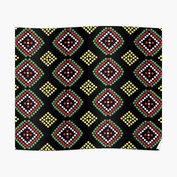 "Manobo Print III" Poster by jazzdiaz | Redbubble