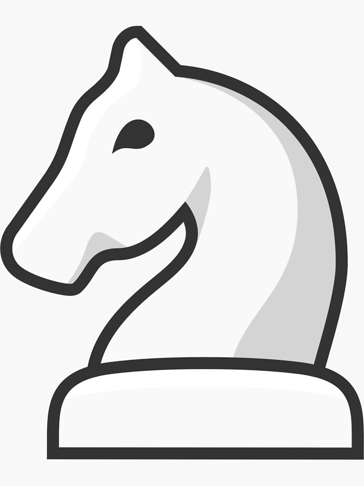 "Chess.com Knight" Sticker for Sale by Chesscom | Redbubble