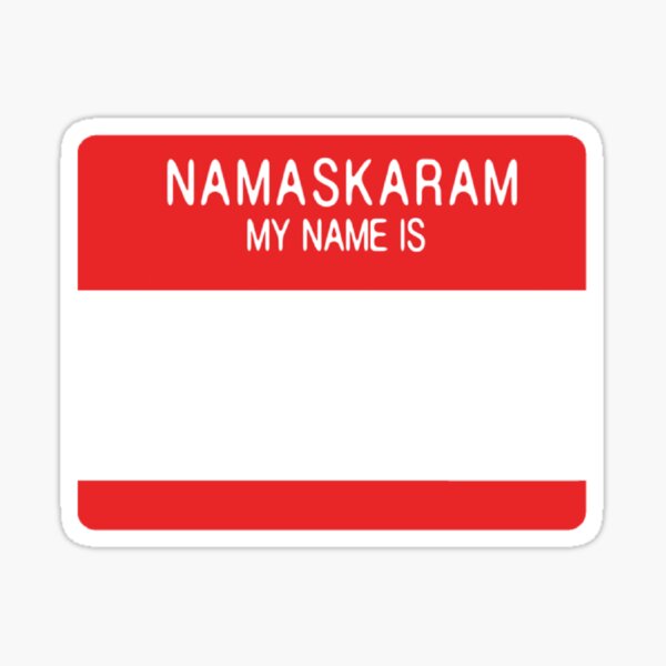 Namaskaram Gifts & Merchandise for Sale | Redbubble