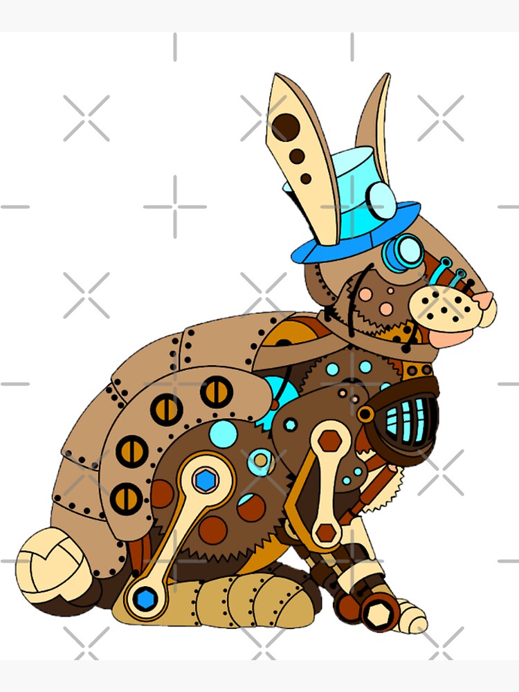 "Steampunk Rabbit " Tote Bag for Sale by boojun | Redbubble