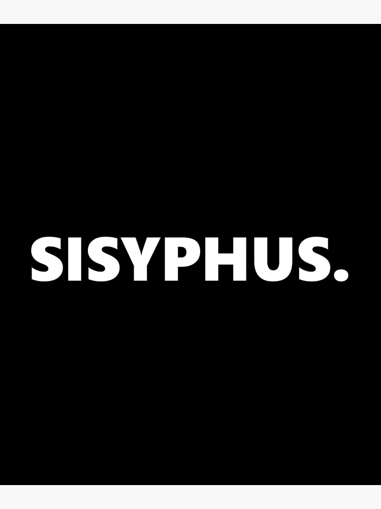 Sisyphus Mounted Print For Sale By Edmundlefleur Redbubble