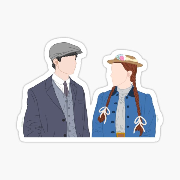 "Anne and Gilbert sticker" Sticker for Sale by Walker Conger | Redbubble