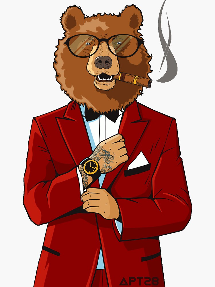 "Fancy Bear - APT28" Sticker for Sale by CISO | Redbubble