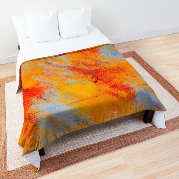 "Crayon Scribble Colorful Overall Pattern Design" Comforter for Sale by ...