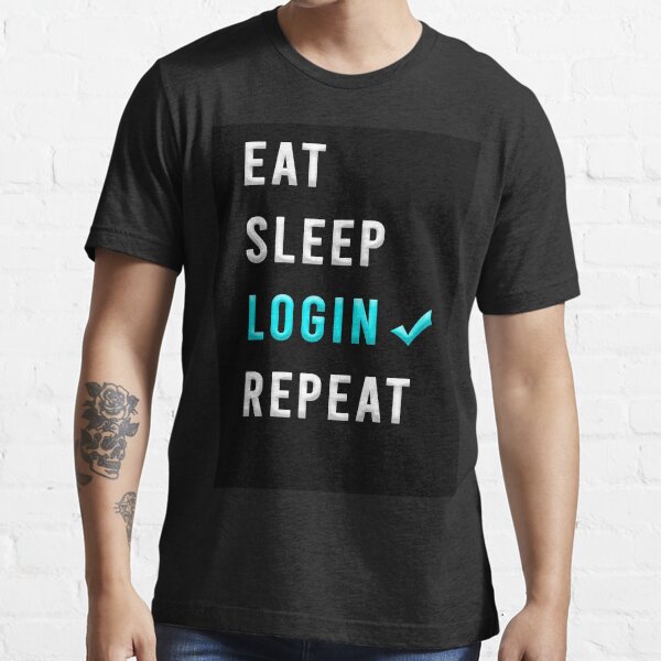 "login+t-shirts" T-shirt for Sale by barvardi | Redbubble | login t ...