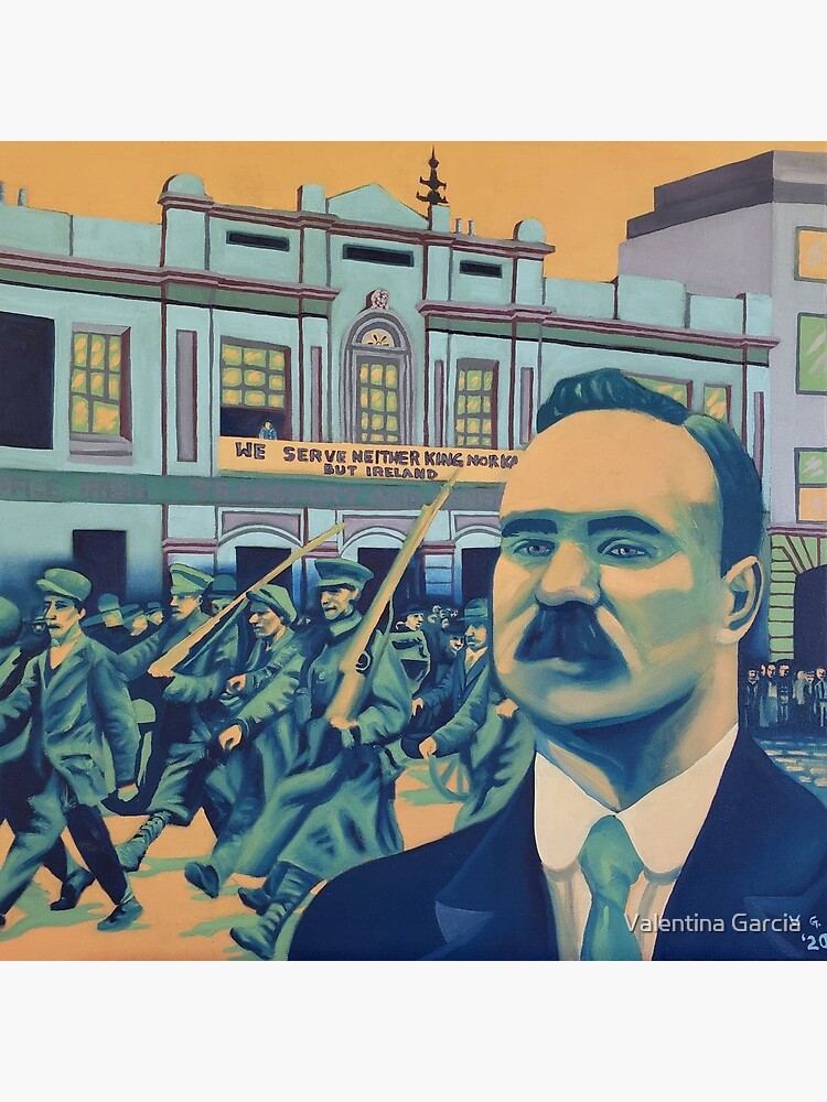 "James Connolly: The Irish Revolt of 1916" Art Print for Sale by ...