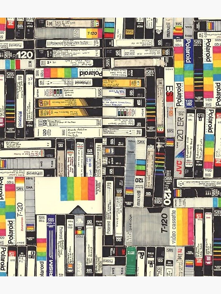 Retro VHS Tapes - Movies from the 80's Backpack sold by Ghulam Murtaza ...