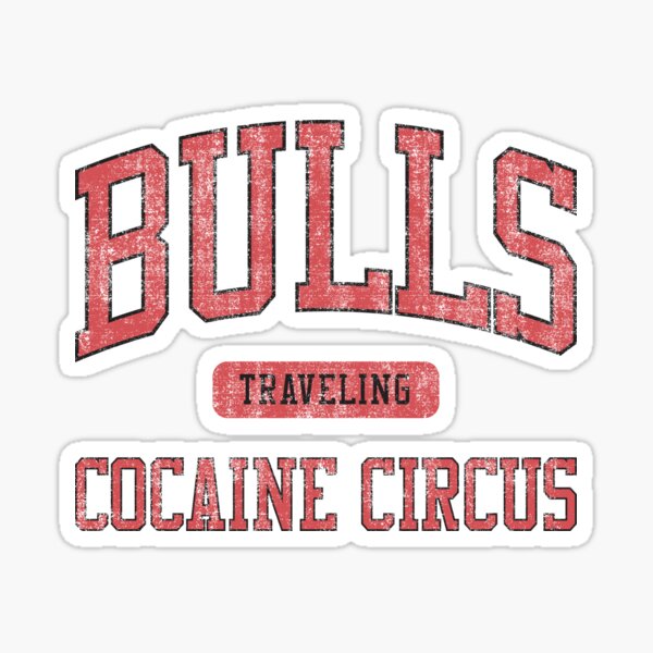 "Bullz Traveling Cocaine Circus (1984)" Sticker for Sale by ...