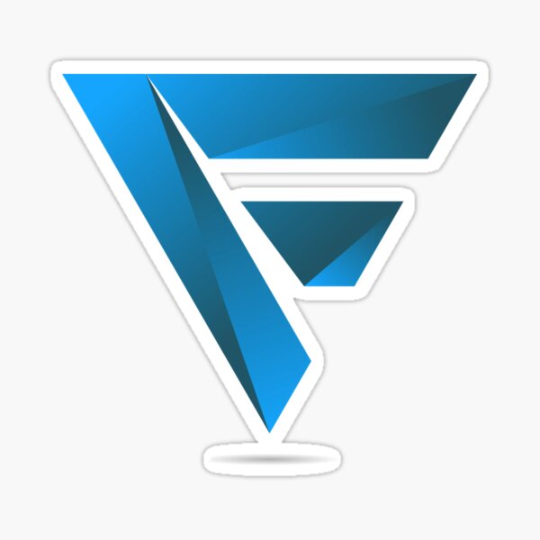 "Blue Logo" Sticker by MisterGooseShop | Redbubble